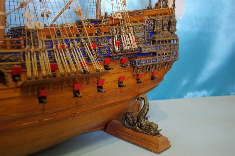 Mantua Models Sergal Sovereign of the Seas 1:78 Scale Wooden Model Ship ...