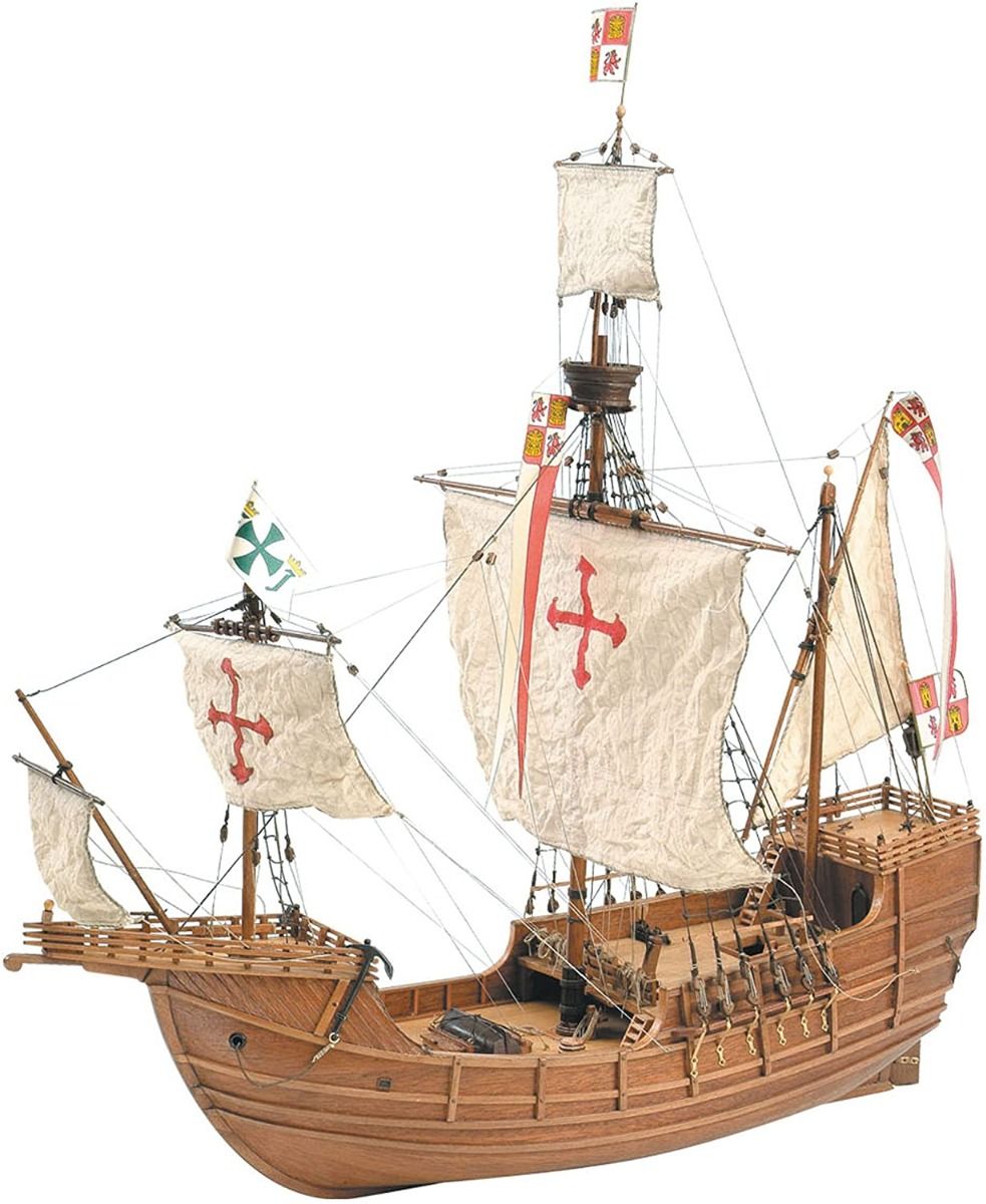 Artesania Latina 1/65 Santa Maria Caravel Model Ship Kit | Hobbies
