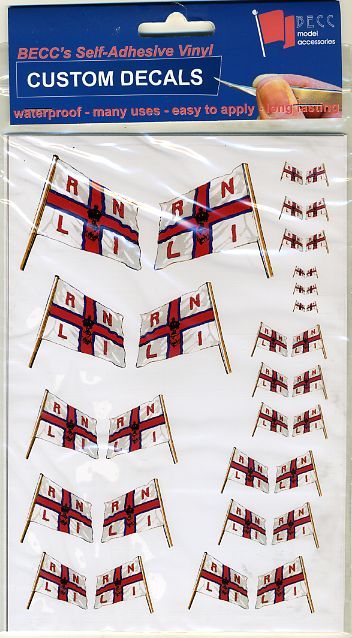 RNLI Original Logo Multi Pack Decals | Hobbies