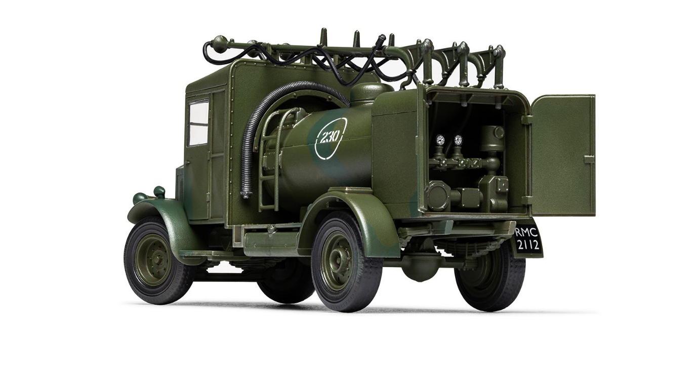 Airfix 1/48 Scale Albion 3-Point Fueller Model Kit | Hobbies