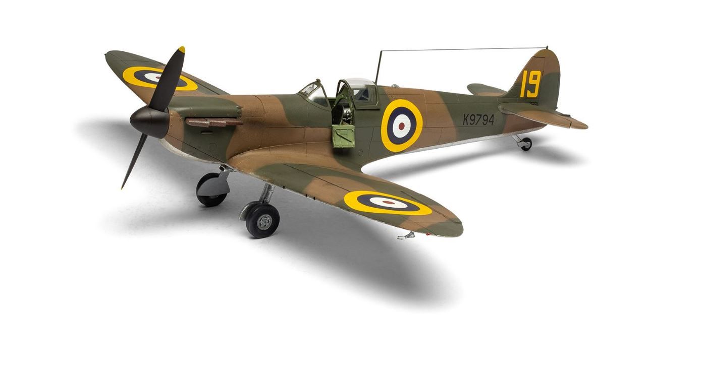 Airfix 1/48 Scale Supermarine Spitfire Mk.I Model Kit | Hobbies