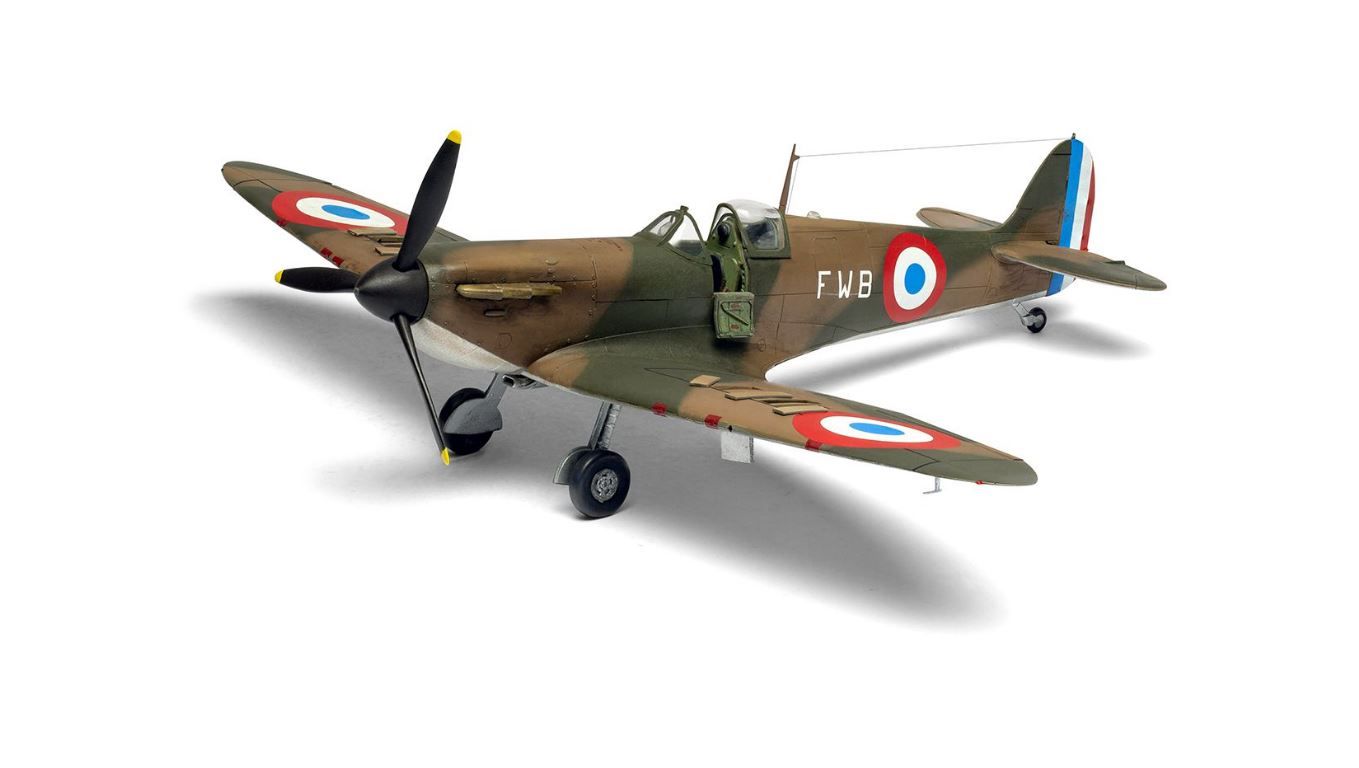 Airfix 1/48 Scale Supermarine Spitfire Mk.I Model Kit | Hobbies