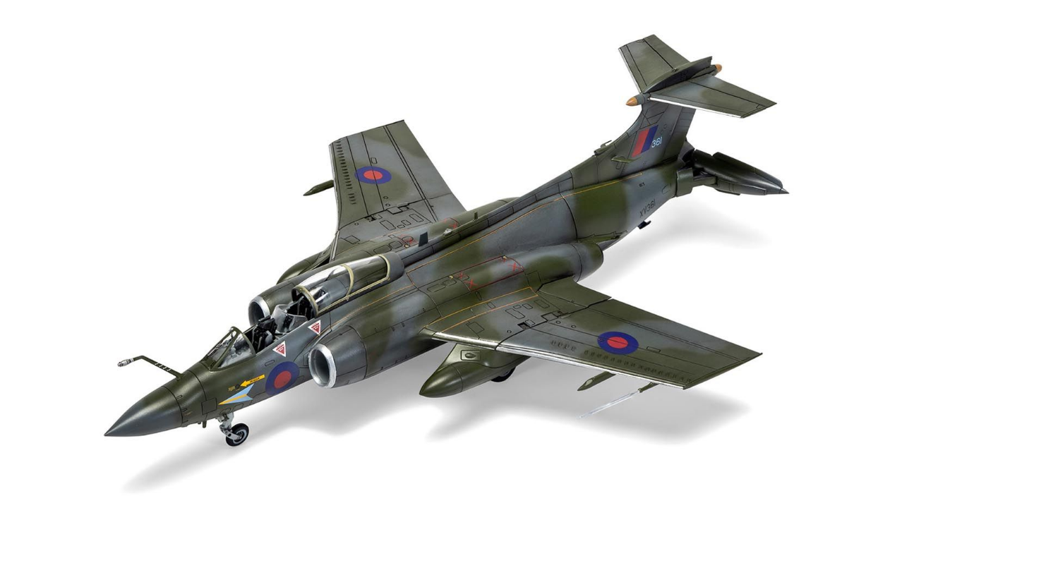 Airfix 1/72 Scale Blackburn Buccaneer S.2B Model Kit | Hobbies