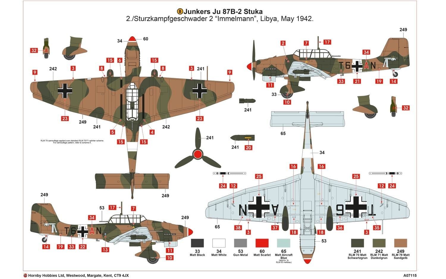 Junkers Ju87R-2/B-2 Stuka | Airfix | Hobbies