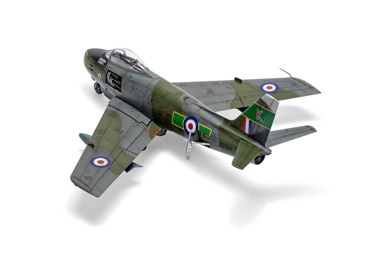 Airfix 1/48 Scale Canadair Sabre F.4 Plastic Model Aircraft Kit | Hobbies