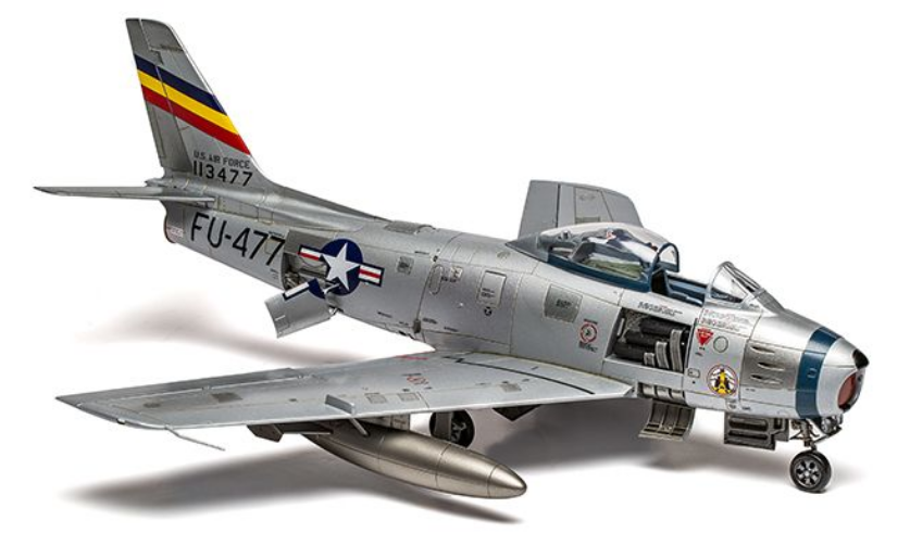 Airfix 1/48 Scale North American F-86F Sabre Model Kit | Hobbies