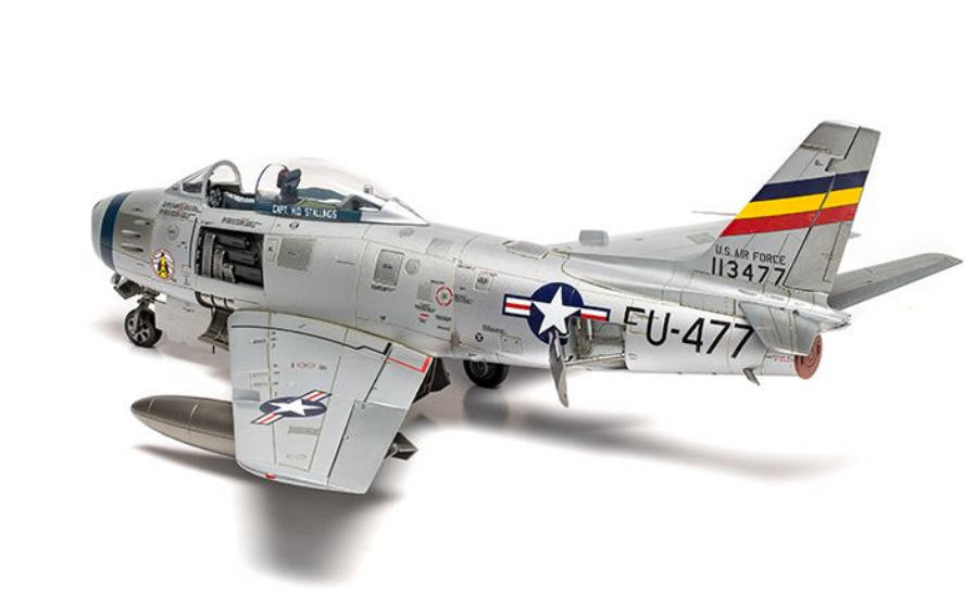 Airfix 1/48 Scale North American F-86F Sabre Model Kit | Hobbies