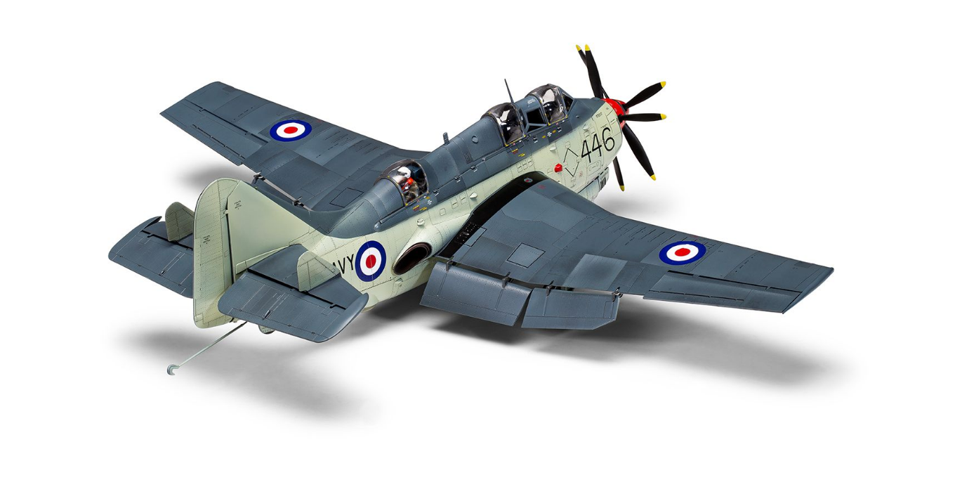 Airfix 1/48 Scale Fairey Gannet AS.1/AS.4 Model Kit | Hobbies