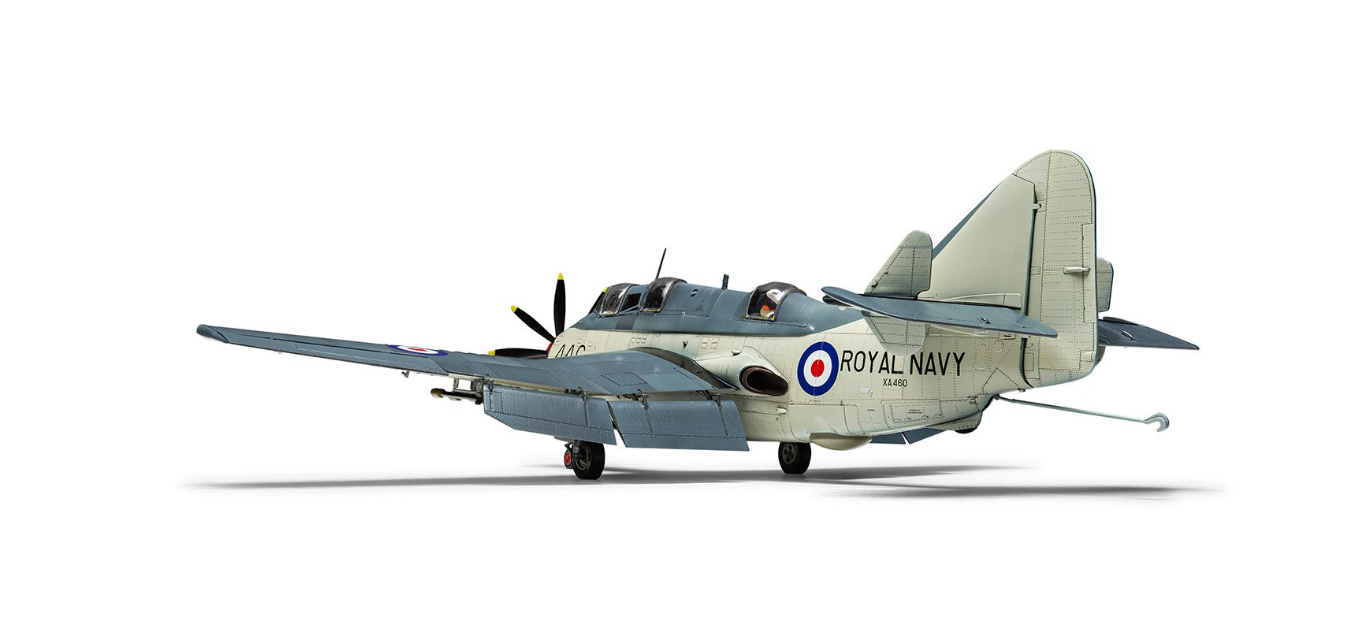 Airfix 1/48 Scale Fairey Gannet AS.1/AS.4 Model Kit | Hobbies