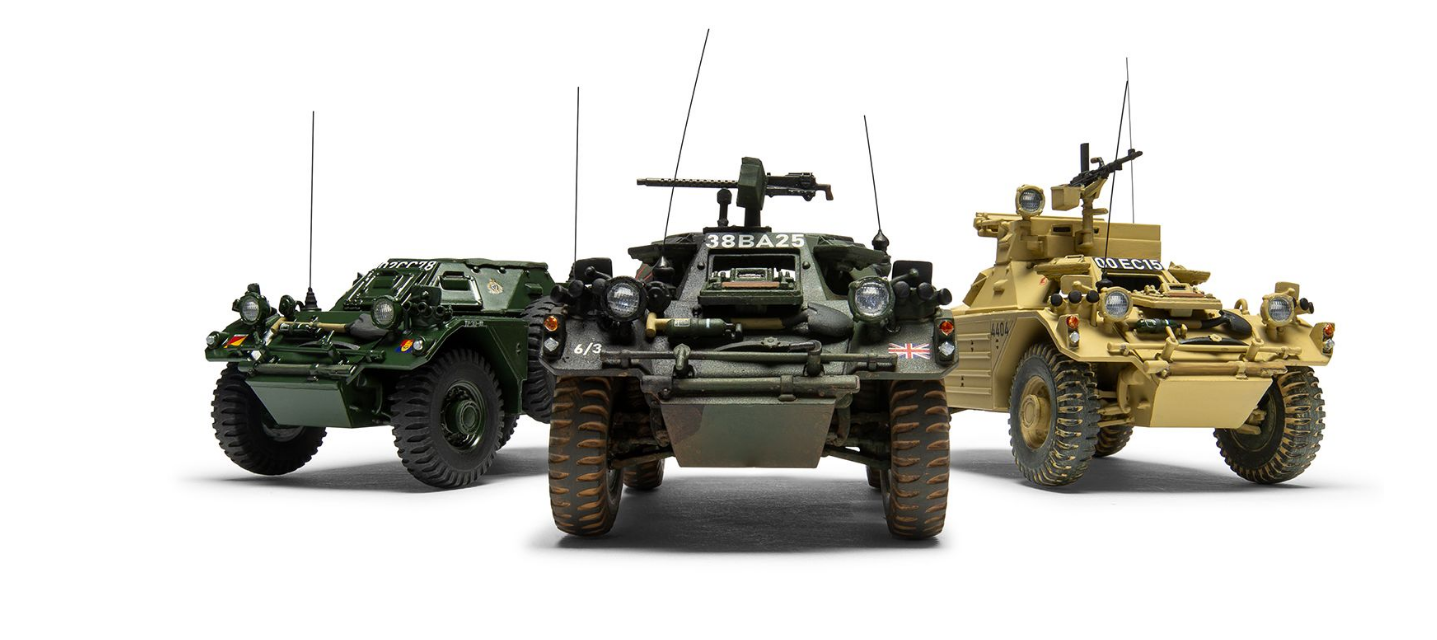 Airfix 1/35 Scale Ferret Scout Car Mk.1 Model Kit | Hobbies