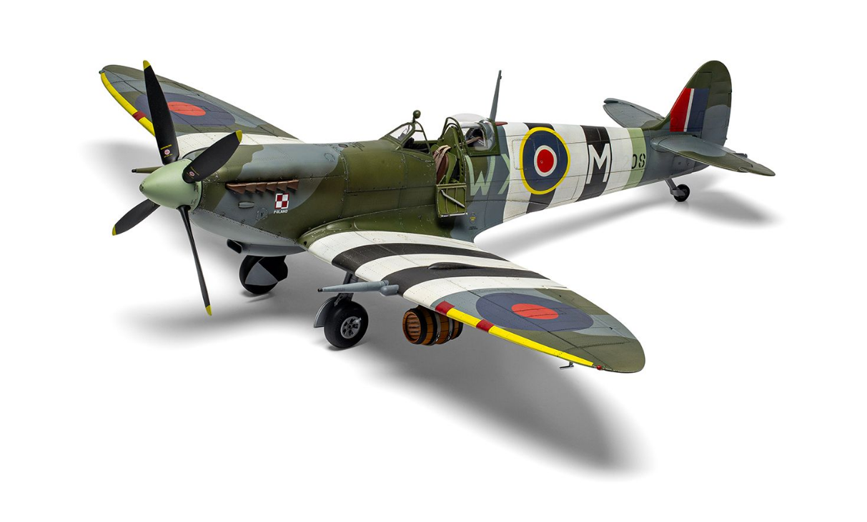 Airfix 1/24 Scale Supermarine Spitfire Mk.IXc - Flying Dray Model Kit | Hobbies