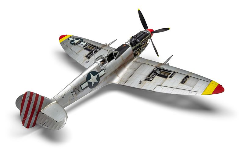 Airfix 1/24 Scale Supermarine Spitfire Mk.VIII Model Kit | Hobbies