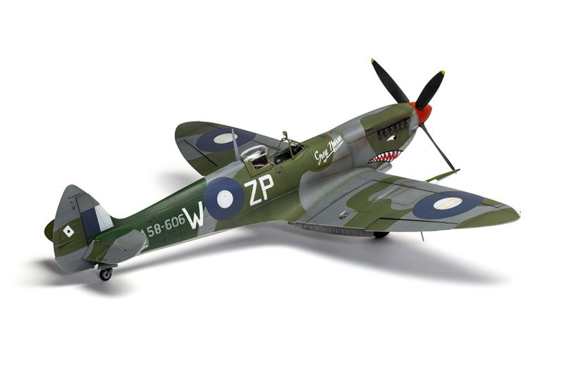 Airfix 1/24 Scale Supermarine Spitfire Mk.VIII Model Kit | Hobbies