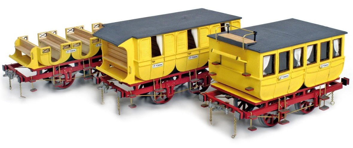 Occre Adler Steam Train Locomotive and Adler Coaches Deal | Hobbies