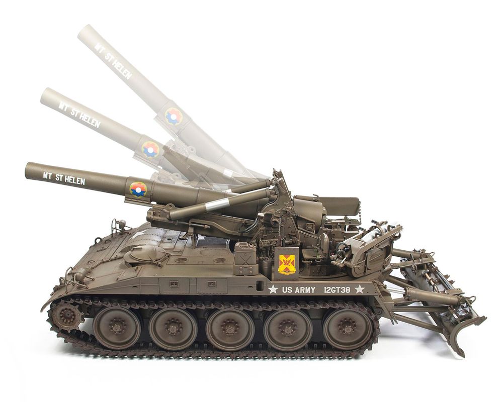 AFV Club 1/35 Scale US Army M110 Howitzer Model Kit | Hobbies