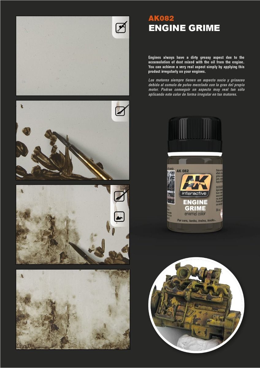 AK Interactive Engine Grime | Hobbies