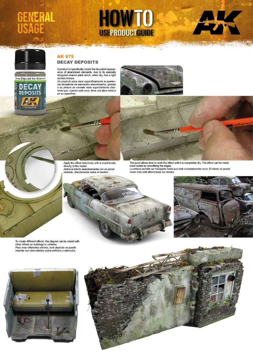 AK Interactive Decay Deposits for Abandoned Vehicles | Hobbies