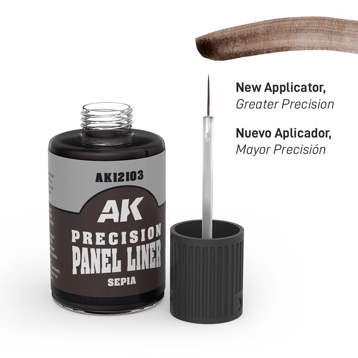 AK Interactive Sepia Precision Panel Liner | Hobbies