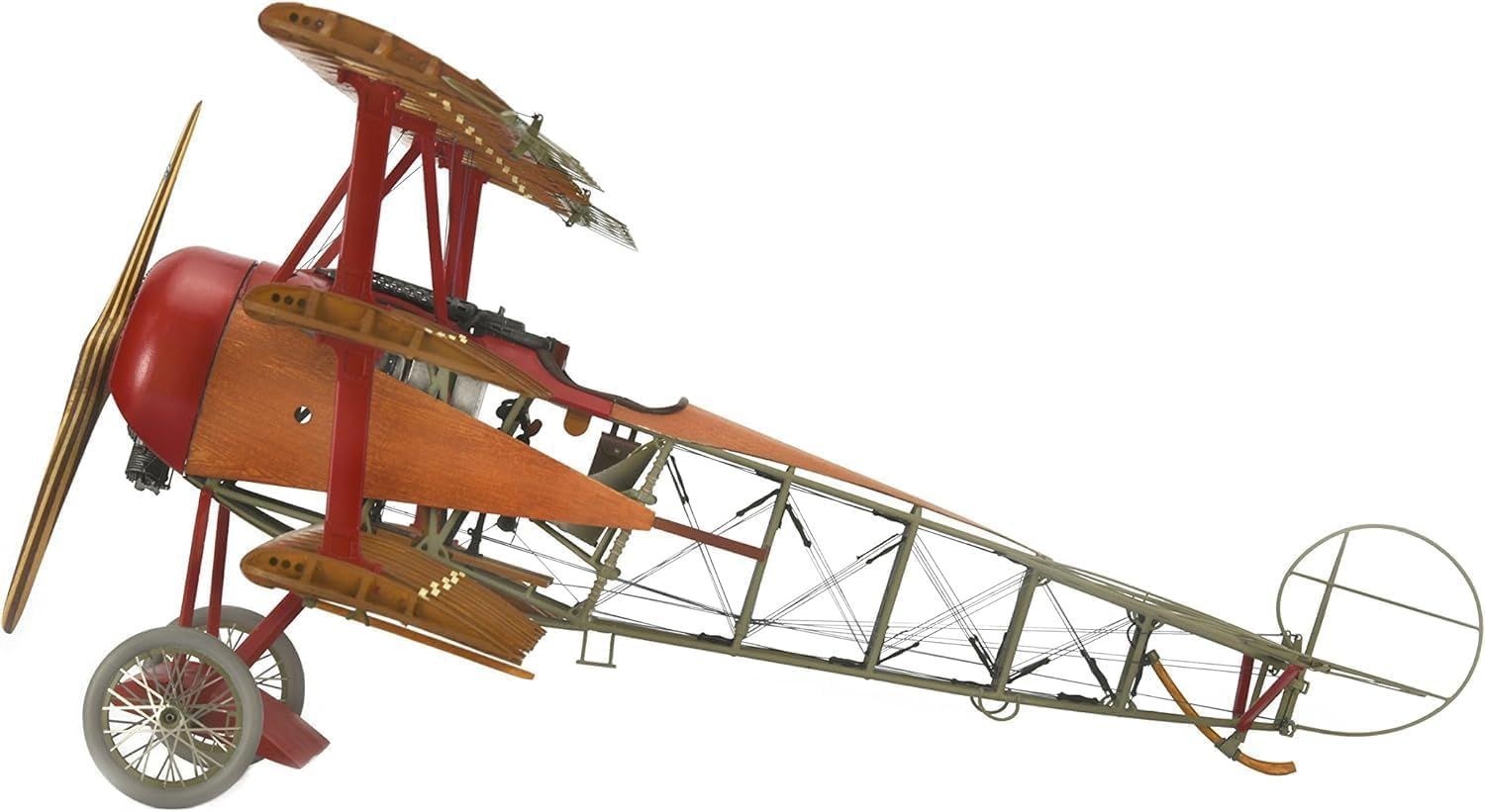 Artesania Latina 1/16 Scale Fokker Dr.1 Red Barron Model Kit | Hobbies
