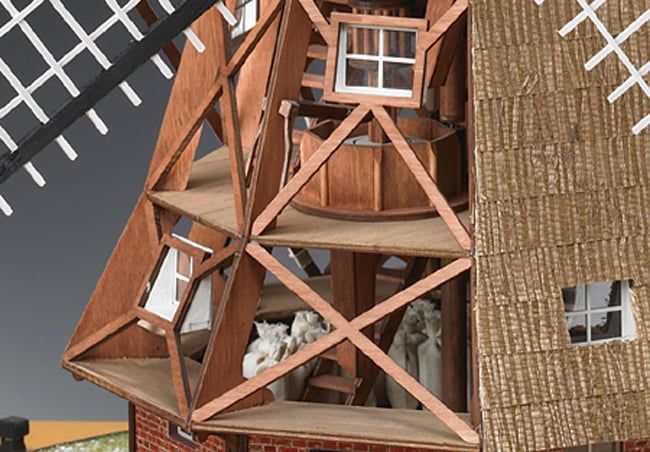 Amati Dutch Windmill 1:30 Scale Quality Wooden Model Kit 1710/01 | Hobbies
