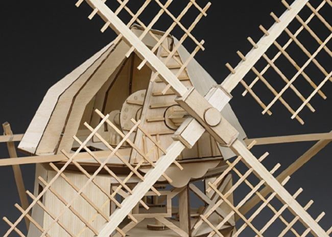 Amati Dutch Windmill 1:30 Scale Quality Wooden Model Kit 1710/01 | Hobbies
