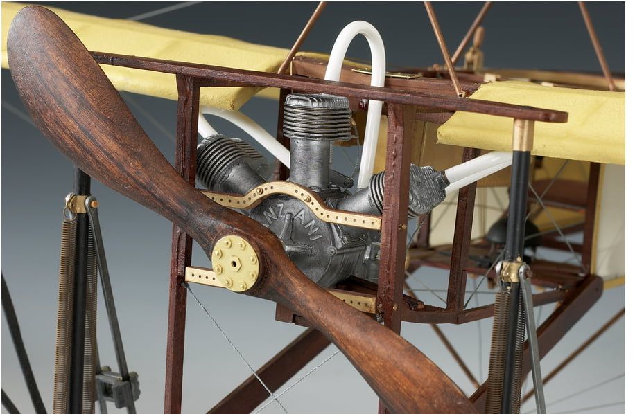 Amati Bleriot XI 10th Scale Model Airplane Display Kit 1712/01 | Hobbies