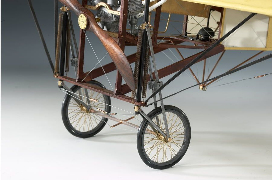 Amati Bleriot XI 10th Scale Model Airplane Display Kit 1712/01 | Hobbies