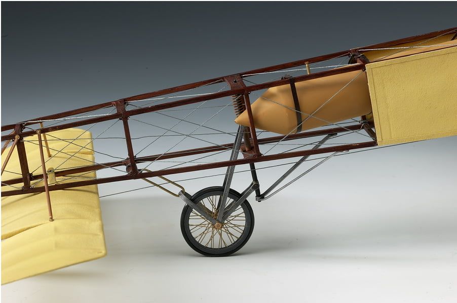 Amati Bleriot XI 10th Scale Model Airplane Display Kit 1712/01 | Hobbies