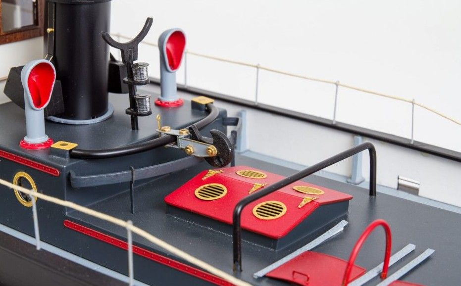 Aeronaut 1/20 Scale Tim Steam Tug Boat Model Kit | Hobbies