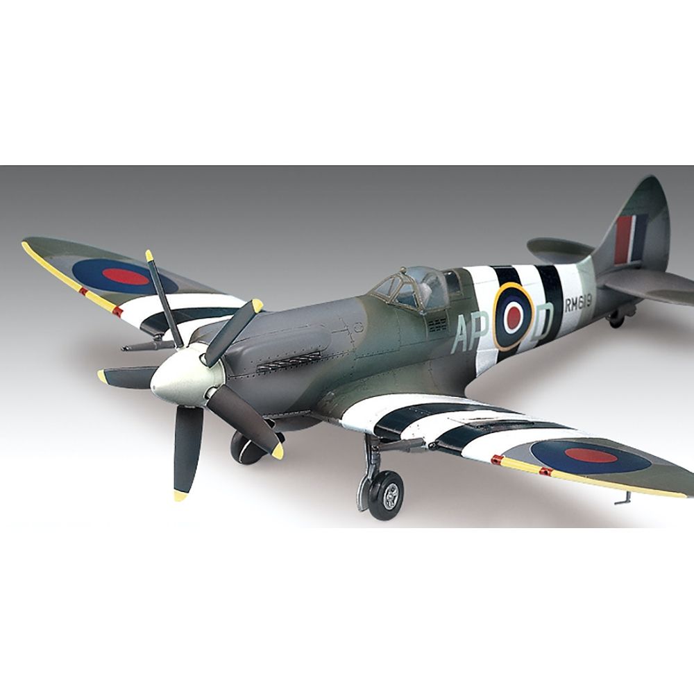 Academy 1/48 Scale British Royal Air Force Spitfire Mk XIVc Fighter ...