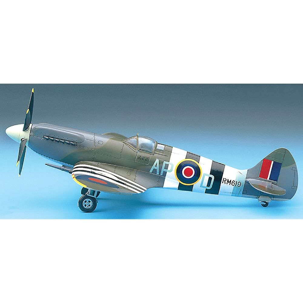 Academy 1/48 Scale British Royal Air Force Spitfire Mk XIVc Fighter ...