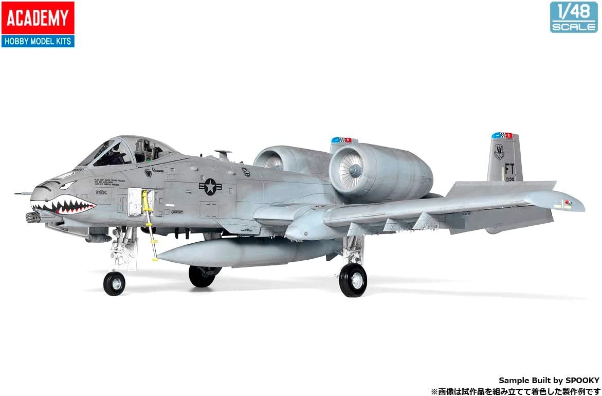 Academy 1/48 Scale USAF Fairchild Republic A-10C Thunderbolt II "75th ...