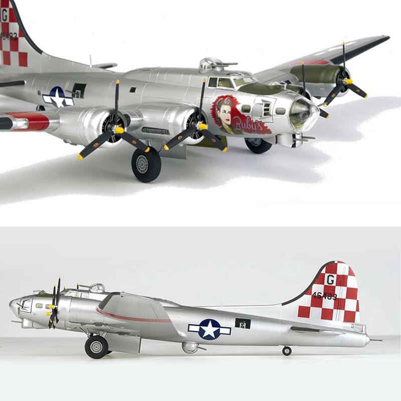Academy 1/72 Scale USAF B-17G Flying Fortress 'Nose Art' Model Kit ...