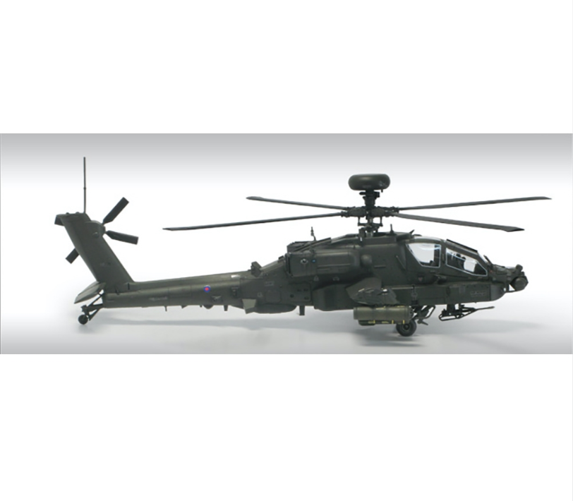 Academy 1/72 Scale British Army AH-64D Afghanistan Helicopter Model Kit ...
