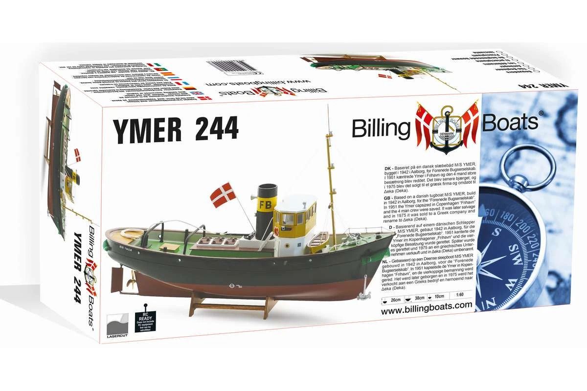 Billing Boats Ymer Tug Boat Model Kit | Hobbies