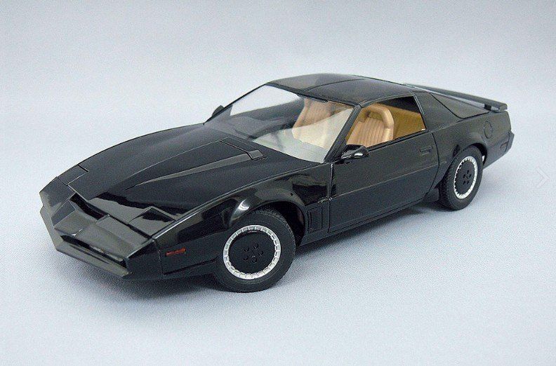 Aoshima 1/24th Scale Knight Rider Model Kit | Hobbies