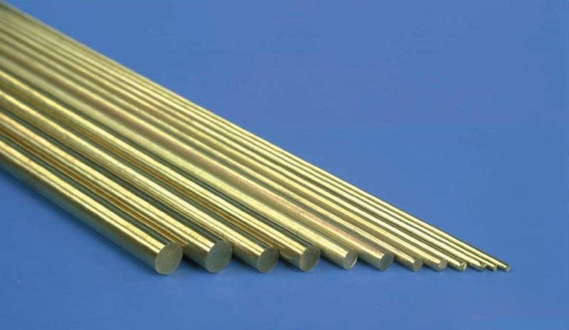 Albion Alloys Brass Rods 305mm Length | Hobbies