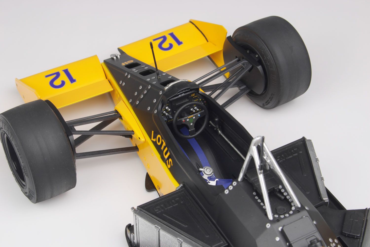 Beemax 1/12 Scale Lotus 99T 1987 World Champions Monaco Model Kit | Hobbies
