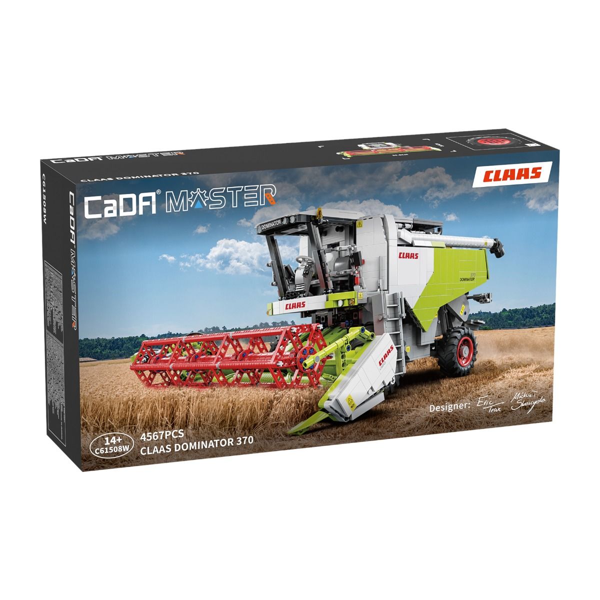 CaDa 1/17 Scale CLAAS Dominator 370 Combine Harvester Model Kit | Hobbies