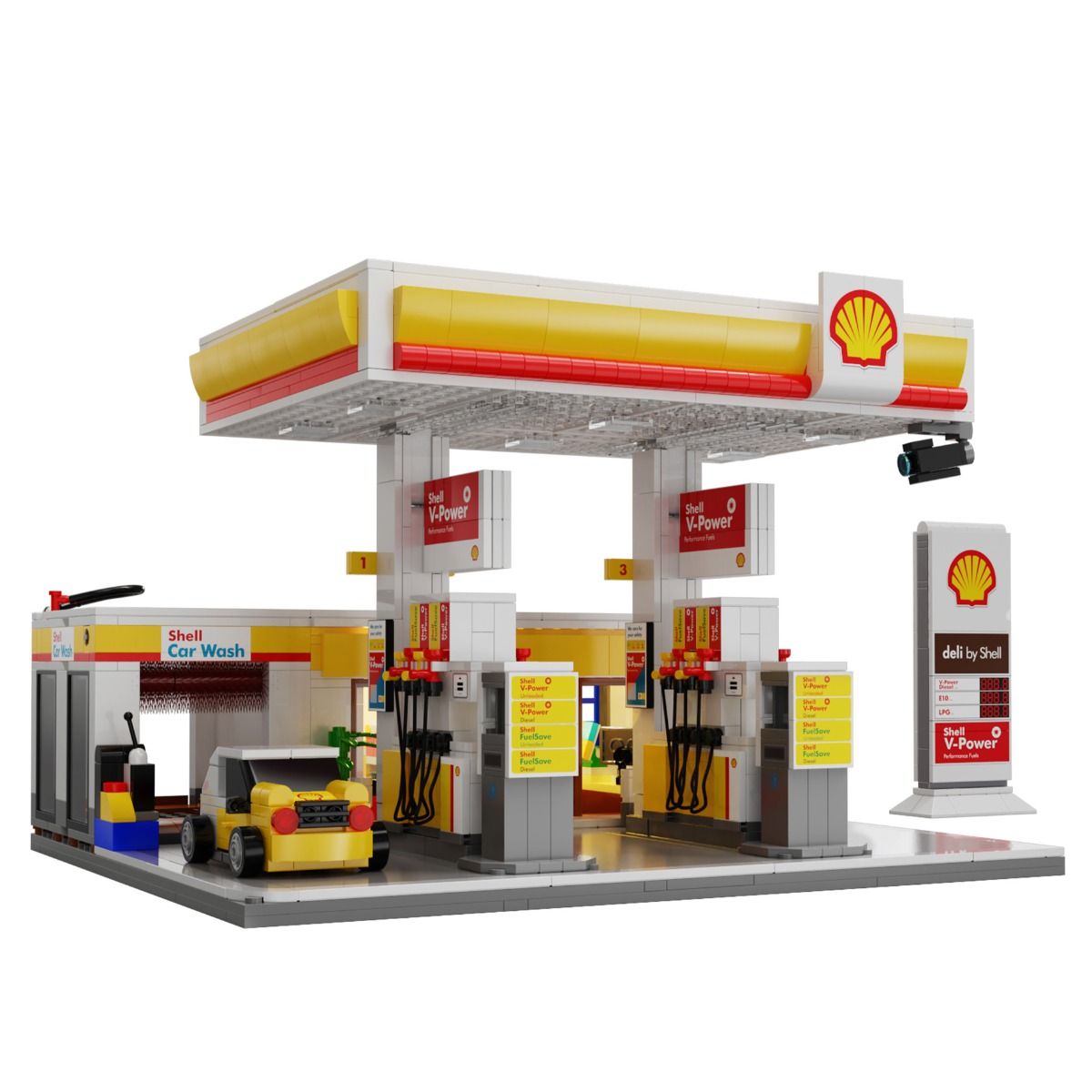 CaDa Large Shell Retail Station Model Kit | Hobbies