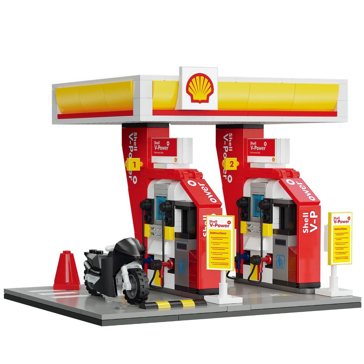 CaDa Shell Retail Station Model Kit | Hobbies