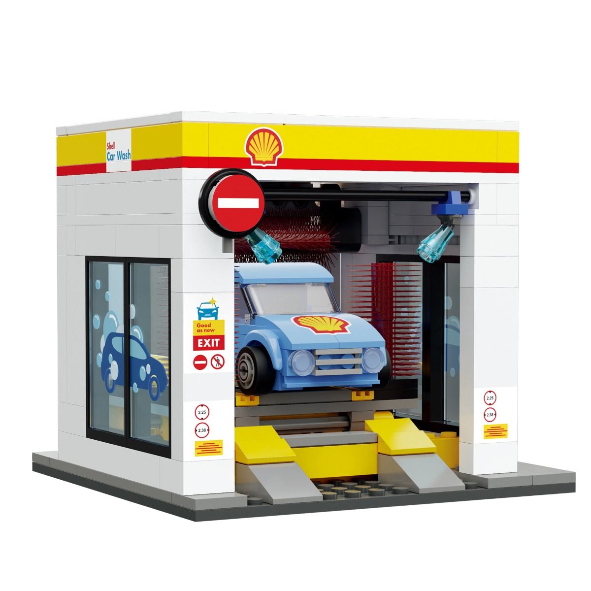 CaDa Shell Car Wash Model Kit | Hobbies