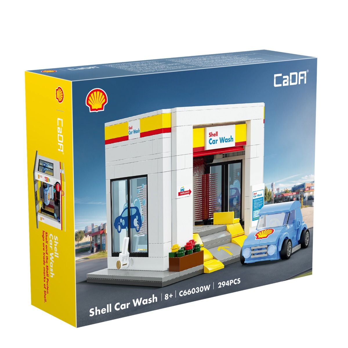 CaDa Shell Car Wash Model Kit | Hobbies
