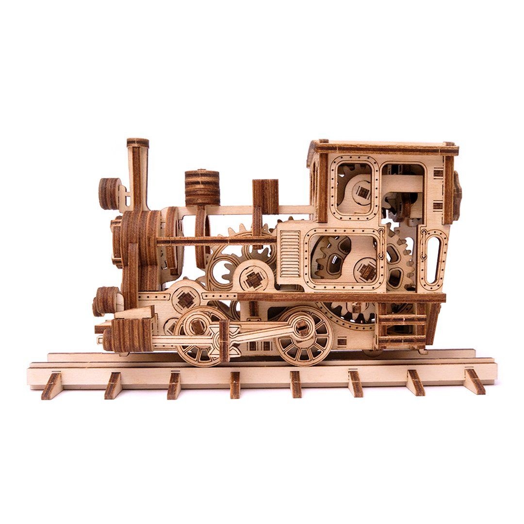 Wood Trick Chug Chug Train Wooden Construction Kit | Hobbies