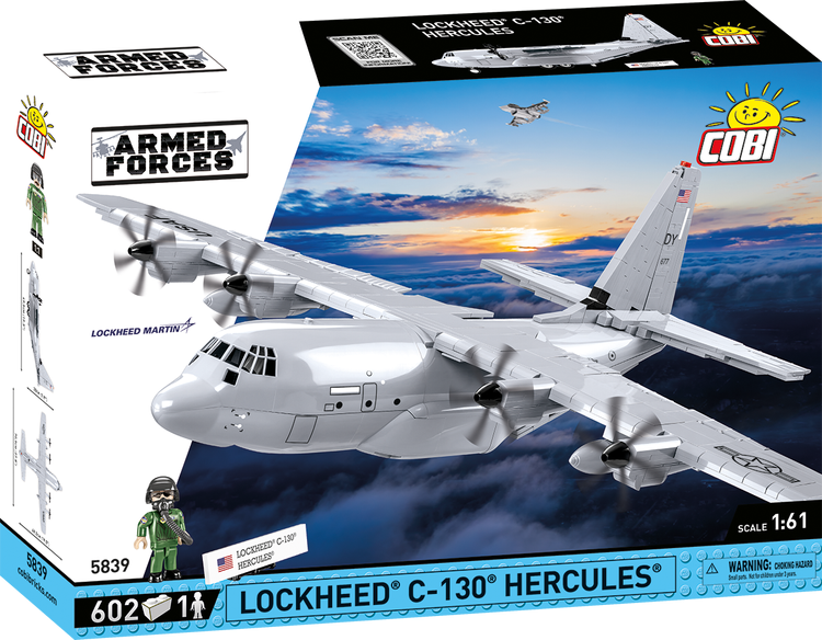 Cobi 1/61 Scale Lockheed C-130 Hercules Model Kit | Hobbies