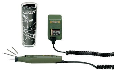 Proxxon Complete Engraving Kit with Tester Glass 12v 28635 | Hobbies