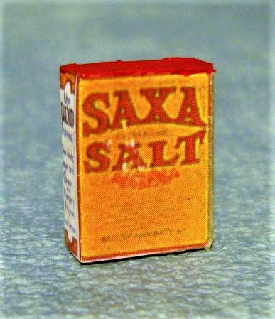Saxa Salt 12th Scale Dolls House Food Packets | Streets Ahead | Hobbies