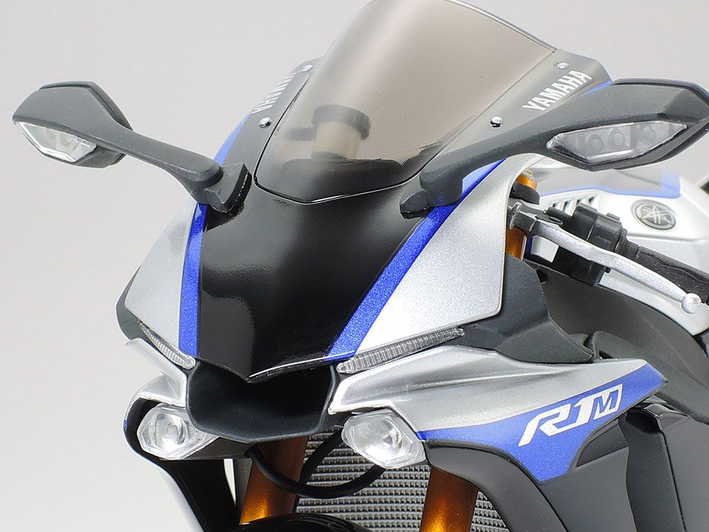 Tamiya 1/12 Scale Yamaha YZF-R1M Plastic Model Kit | Hobbies