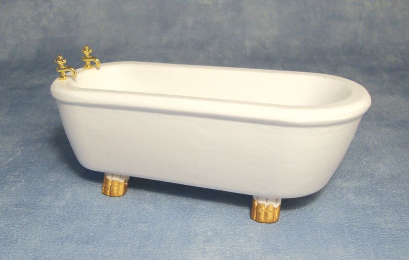 Bath with Feet for 12th Scale Dolls House | Hobbies