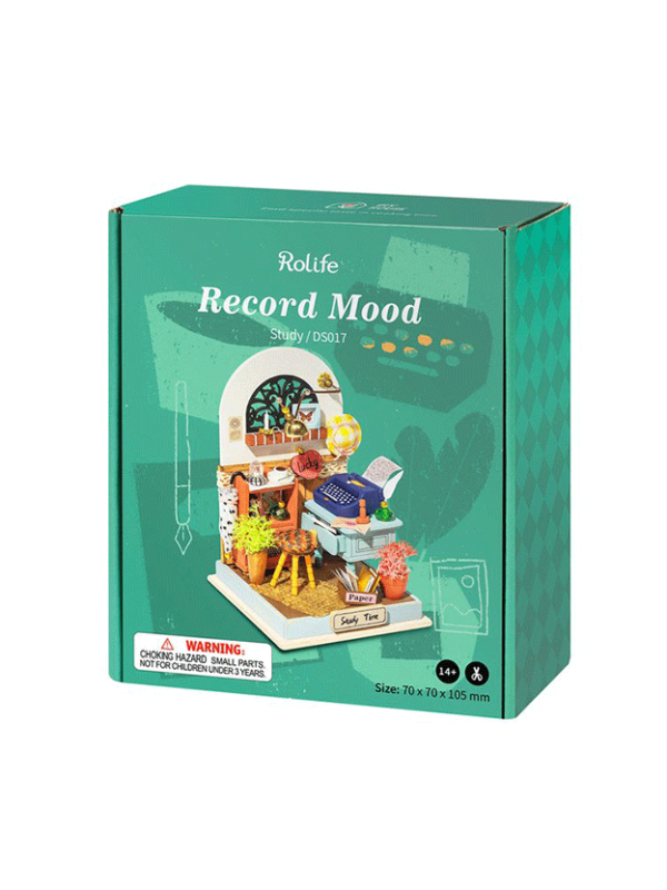 Rolife Record Mood DIY Miniature House | Hobbies
